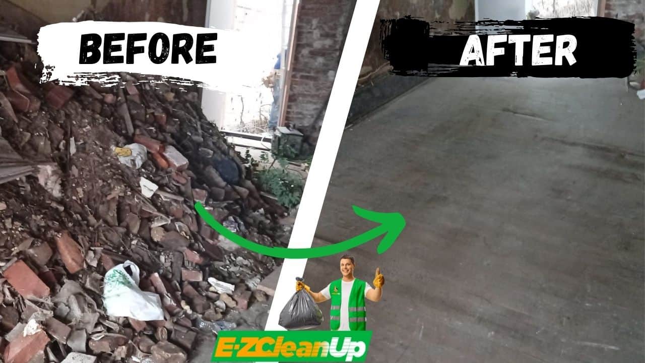 How to Dispose of Rubble: Complete Guide 🧱 - EZ CleanUp