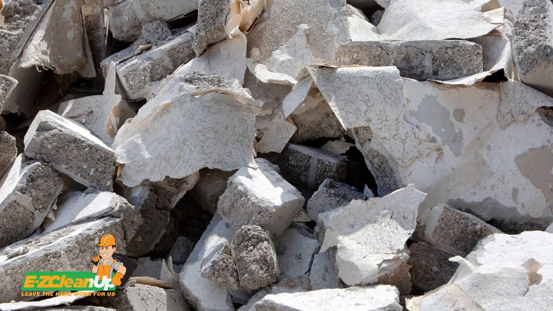 How to Dispose of Rubble: Complete Guide 🧱 - EZ CleanUp