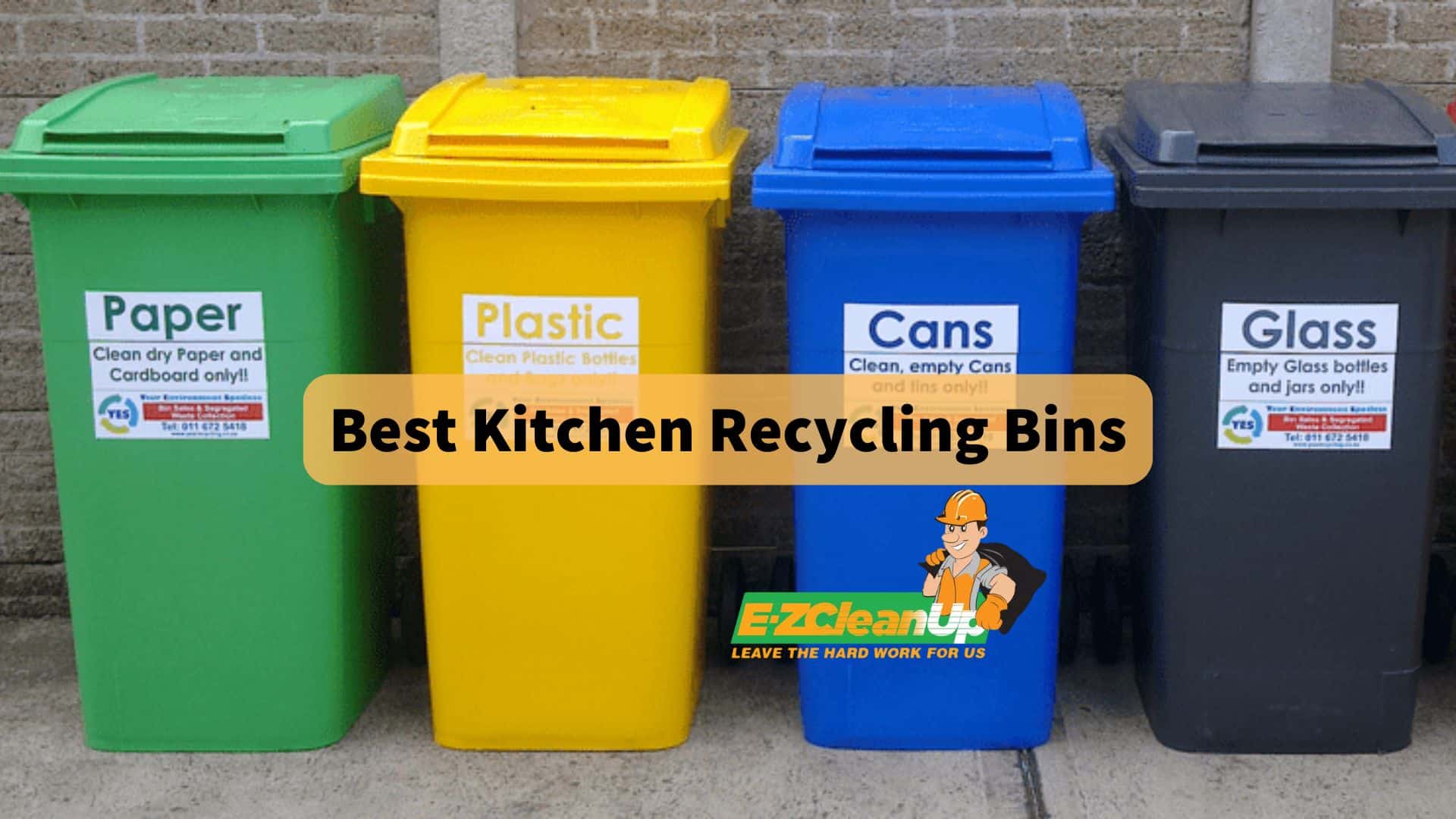 Best Kitchen Recycling Bins ♻️ - EZ CleanUp
